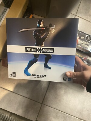 FORTNITE G.I. JOE COLLAB SNAKE EYES: ZERO POINT EDITION - HASBRO. SOLD ...