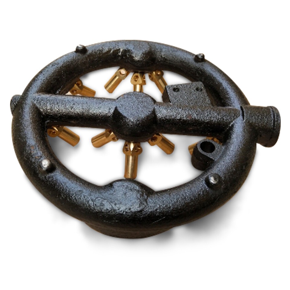 New Jet Burner 20 Natural Gas Intake Round Shape Cast Iron For the ...
