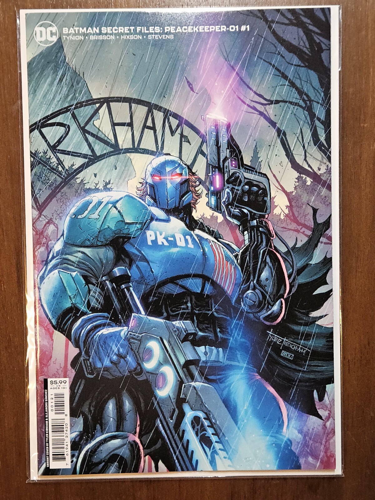 BATMAN SECRET FILES PEACEKEEPER-01 #1 NM ~ TYLER KIRKHAM VARIANT 2023 ...