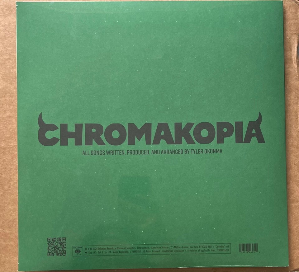 Chromakopia Limited Edition Test Pressing Double Vinyl | eBay