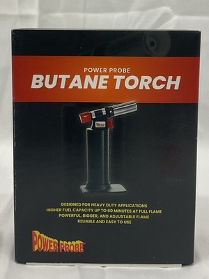 Power Probe PPBT Large Butane Torch Lighter, Refillable NEW | eBay