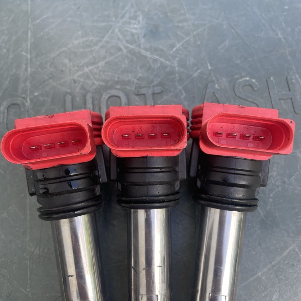 3 Pcs Ignition Coils for Audi A3 A4/5/6/7 Q5 S4 R8 VW Jetta MK5 GTI CC ...
