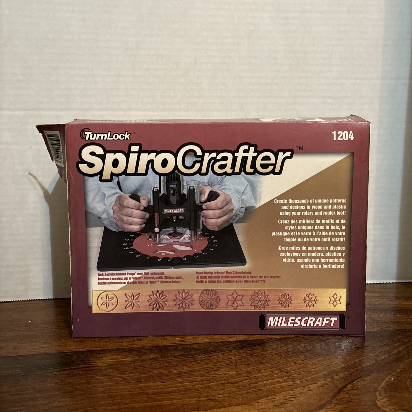 Milescraft SpiroCrafter TurnLock #1204 Create Patterns & Stencils Wood ...