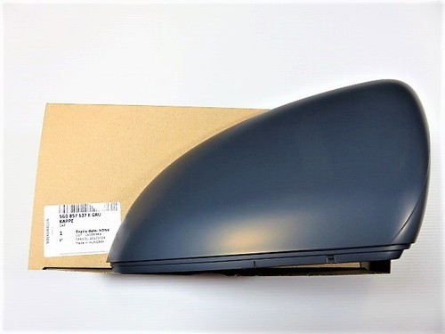 Genuine OEM Volkswagen 5G0-857-537-E-GRU Driver LH Primed Mirror Cover ...