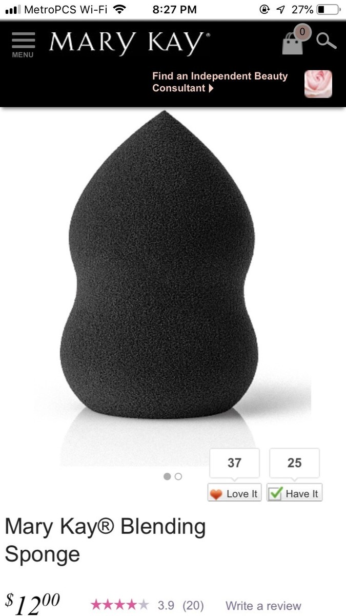 2017 Mary Kay Blending Sponge Applause October 2017 By Fatima Cajina