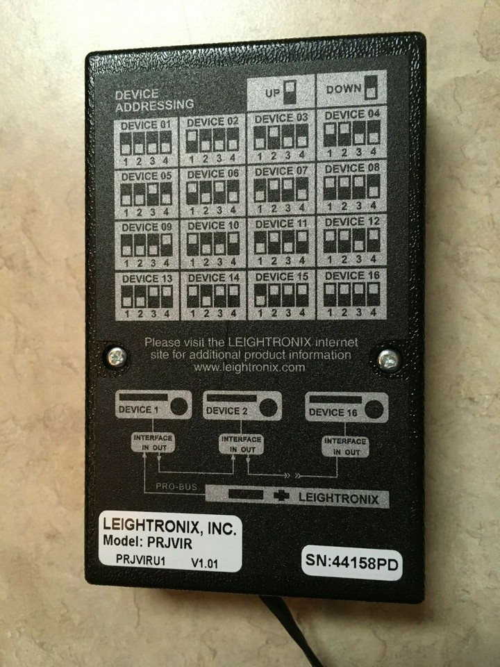 Leightronix Inc. Pro Bus Model PRJVIR | eBay