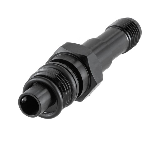 For LS Corvette 6AN Power Steering Pump Extended Fitting Black Adapter ...