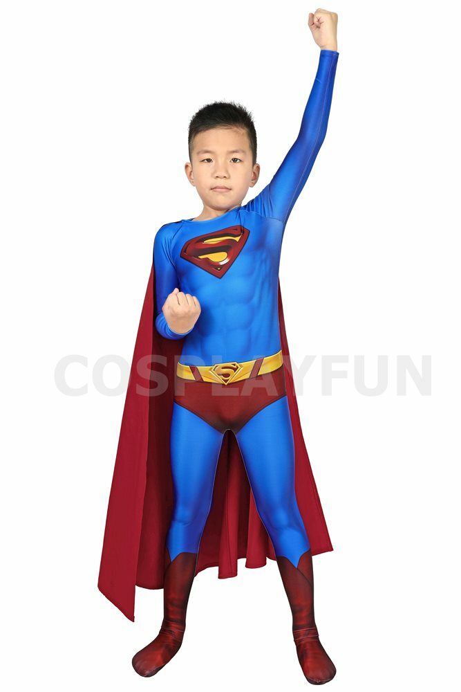 Homemade Superman Costume