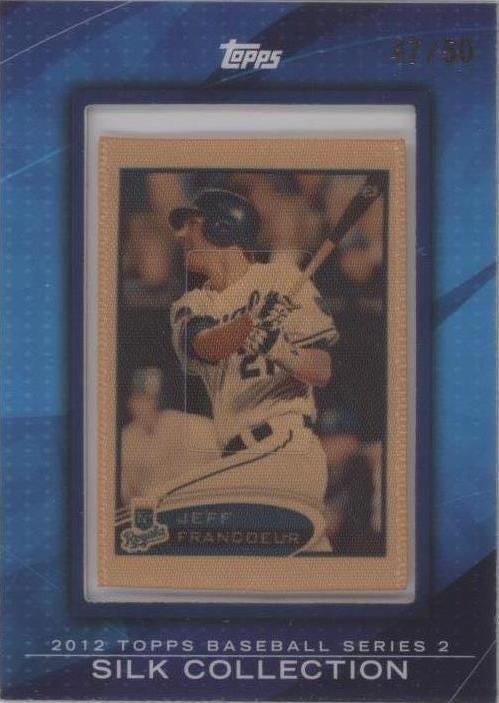 2012 Topps - Jeff Francoeur Framed Silk Collection /50 for sale online ...
