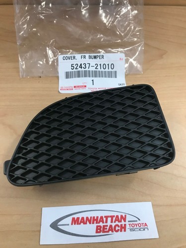 05-10 SCION TC GENUINE TOYOTA FRONT BUMPER HOLE COVER 52437-21010 RIGHT ...