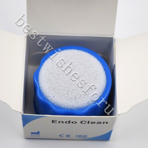 1Pc Dental Autoclavable Round Endo Stand Block Cleaning Foam Sponges ...