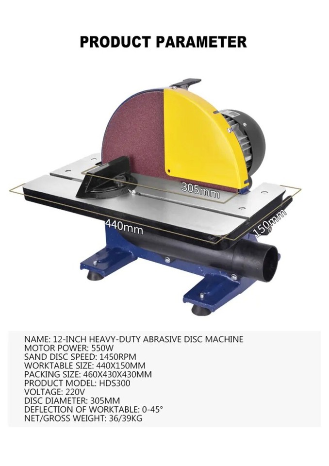 Heavy duty sanders woodworking home sanding machine diy sanding machine ...