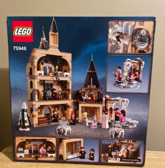 LEGO Harry Potter Hogwarts Clock Tower Set (75948) Building Set 922 Pcs ...