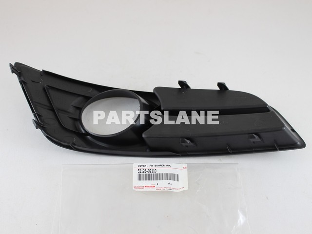 5212802110 Genuine Toyota Cover Front Bumper Hole LH 52128-02110 for ...