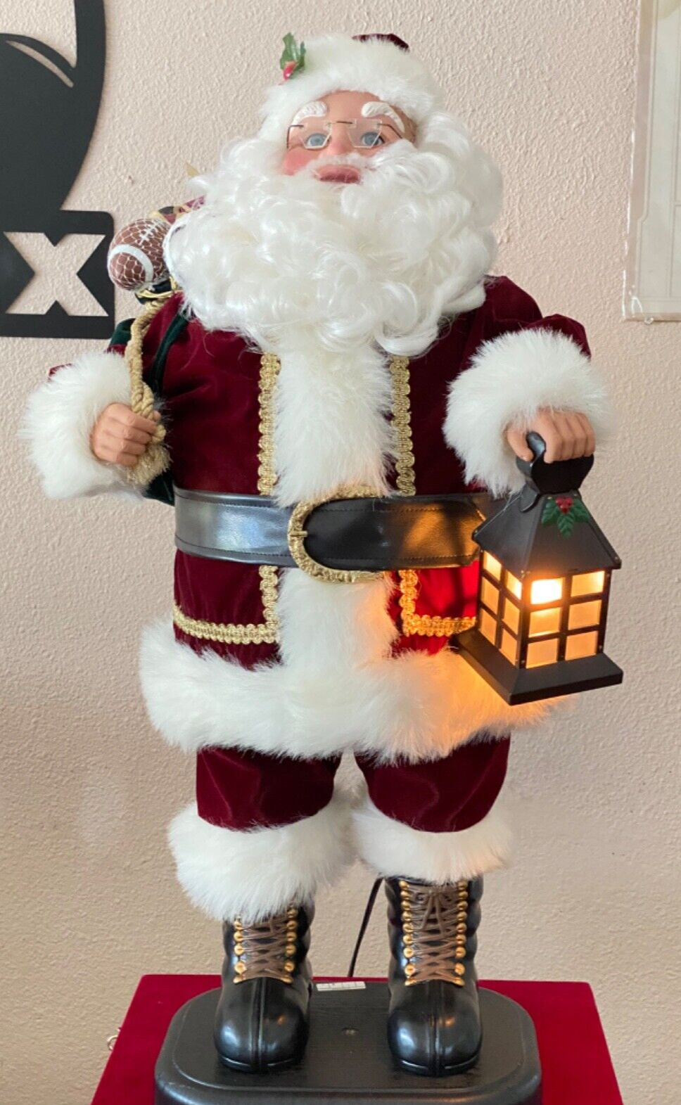 VTG 1998 Holiday Creations Animated 29” Mr. Santa Claus Animated ...