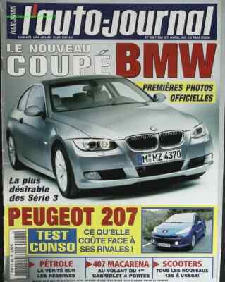 Le nouveau coupé BMW - L'auto journal - n° 697 - 2006 - revue magazine ...