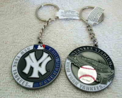 Yankees Large Logo on Front and Stadium on Back Est.1903 MLB Medallion ...