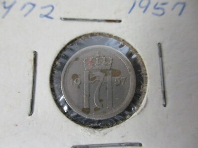 1957 Norway Coin 10 Ore | eBay