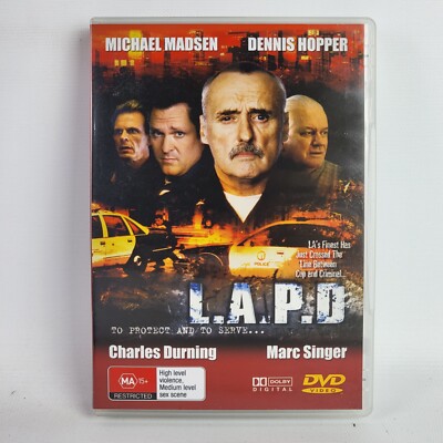 LAPD To Protect And Serve DVD Michael Madsen Dennis Hopper Charles Durning | eBay Australia