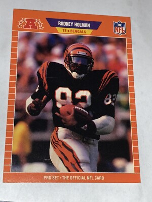 1989 Pro Set - Bengals #60 Rodney Holman Football Card | eBay