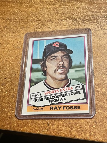 1976 Topps Baseball # 554T Traded Ray Fosse | eBay
