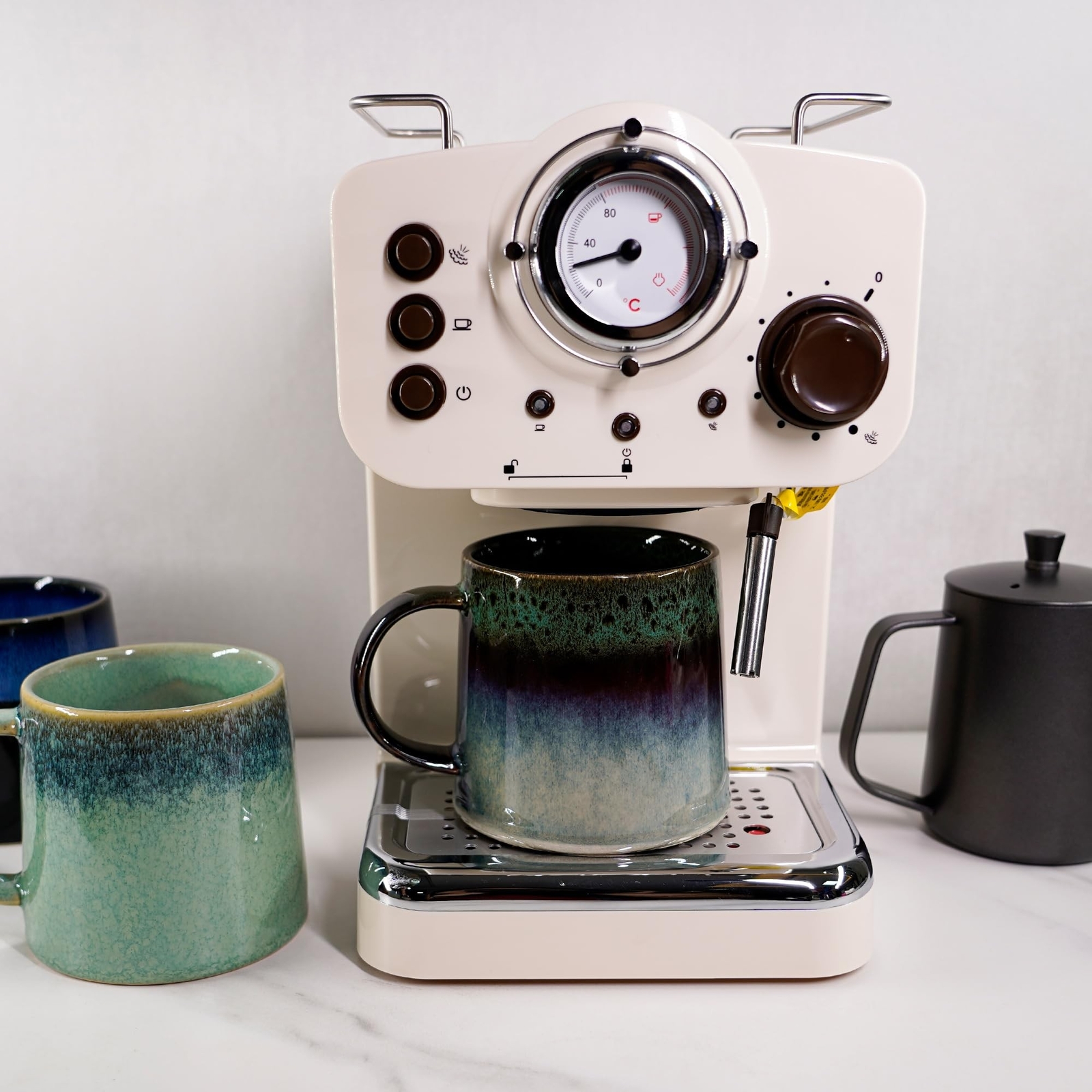 Large Ceramic Coffee Mugs, 20 oz Handmade Pottery Mug, Big Tea Cups ...