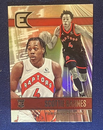2021-22 Panini Chronicles Essentials Scottie Barnes Rookie Card #332 RC ...