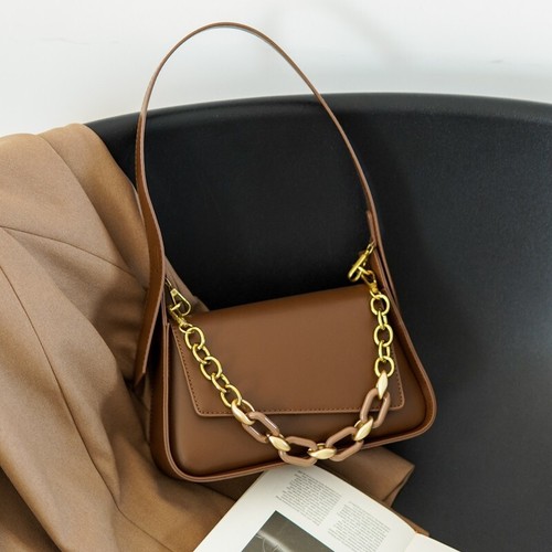 Versatile Shoulder Bag With Flap Pocket And Detachable Single Strap | eBay