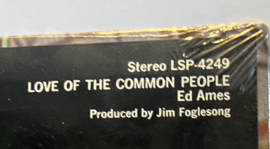 Ed Ames-Love Of The Common People LP/RCA label/LSP-4249/New-Sealed/1969 ...