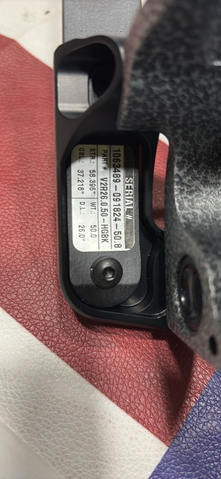 Prime RVX 32 in dapple grey color with d-loop, peep sight installed at ...