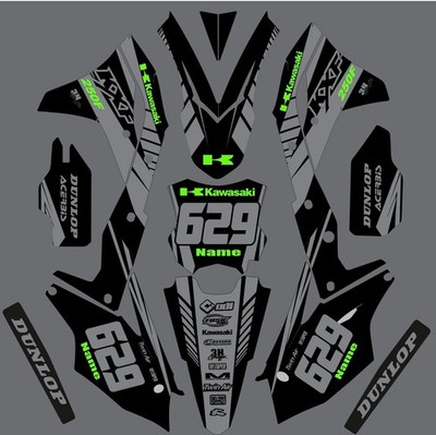 Graphic kit for 2017-2020 Kawasaki KXF250 KX250f KX 250f | eBay