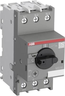 NEW BULK LOT ABB MS116-32 Manual Motor Starter, MPCB, 3-Pole, 25-32A ...