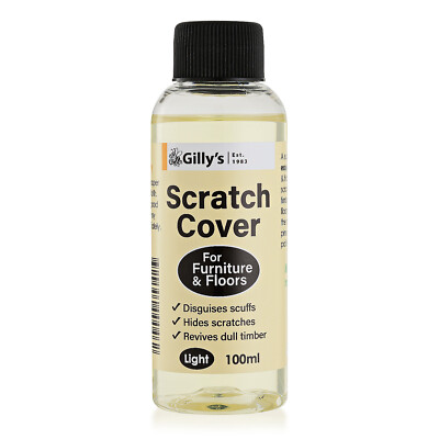 Gilly's 100ml Oil Scratch Cover Colour Repair For Light Wood Furniture ...