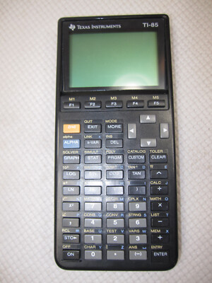 Texas Instruments TI-85 & TI-81 Graphing Calculator Lot Tested Both ...