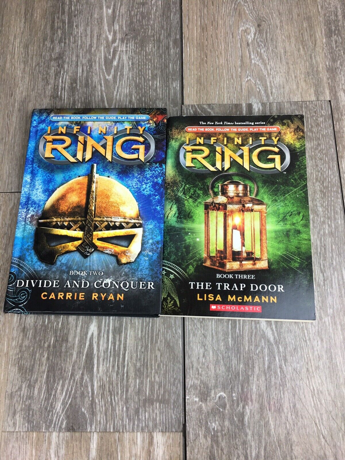 Infinity Ring Series Book 2 & 3 Divide And Concure The Trap Door Lisa ...