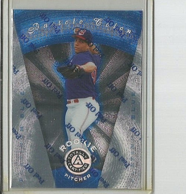 1997 Pinnacle Totally Certified BARTOLO COLON Platinum Blue Rookie RC ...