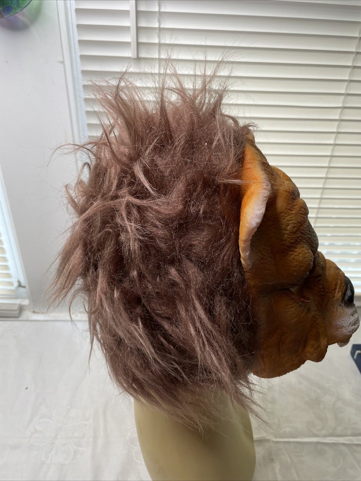 Vtg 1980'S WOLF WOLFMAN MASK BEN COOPER INC BROOKLYN NY Style 132 ...