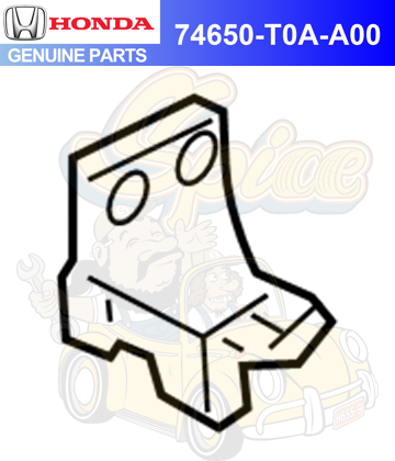 Genuine Honda 2012-2016 CR-V Rear Wheelhouse Gusset Driver Side 74650 ...