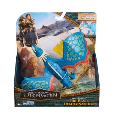 How to Train Your Dragon Live FIRE BLAST DEADLY NADDER Battle Dragons ...