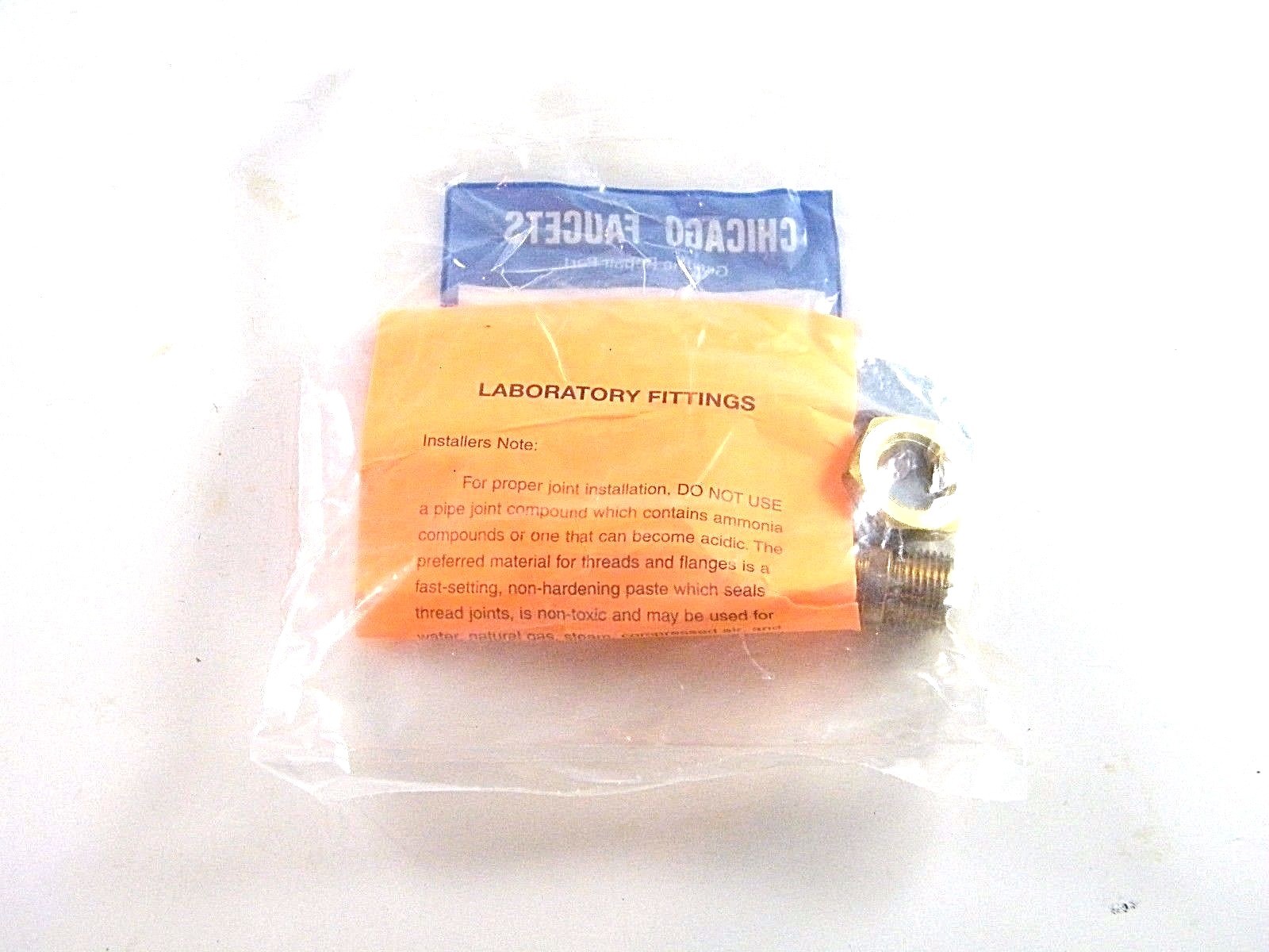 CHICAGO FAUCETS REPAIR KIT: FITTING, 55-PPNF, OEM & ORIGINAL, SEALED ...