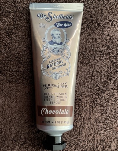 Dr. Sheffield’s Certified Natural Toothpaste (Chocolate) For Kids ...