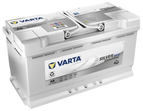Varta Silver Dynamic A5 (G14) xEV AGM 12v 95Ah 850CCA Type 019 Car ...