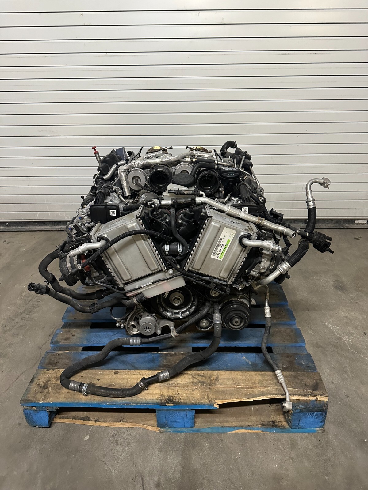 2017 MERCEDES-BENZ C63 AMG C205 4.0L V8 Turbo ENGINE M177 14K MILES OEM ...