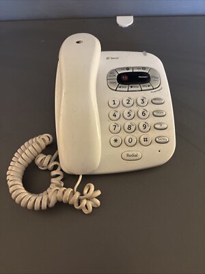 BT Decor 1500 Corded Telephone Answer Machine - No Power Adapter. | eBay