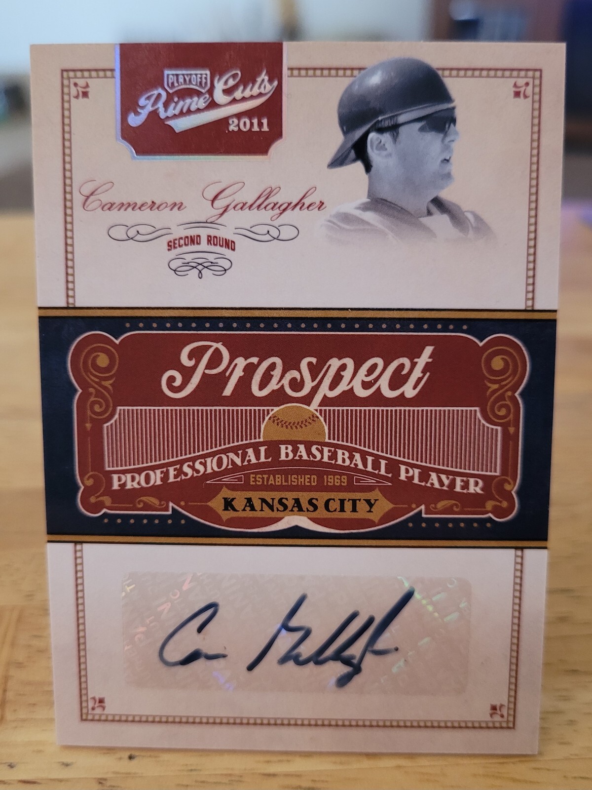 2011 Prime Cuts Prospect Autograph #CG Cameron Gallagher Auto #ed 15/99 ...