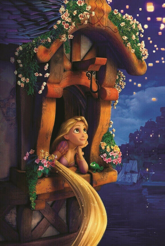 Tangled Lantern Poster