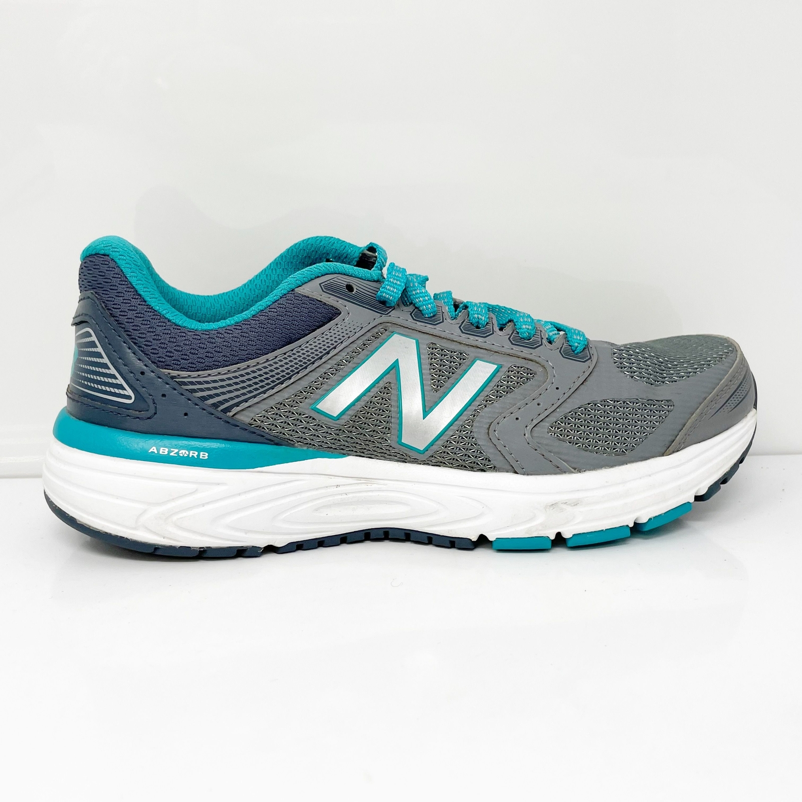 New Balance Womens 560 V7 W560LS7 Gray Running Shoes Sneakers Size 5 B ...