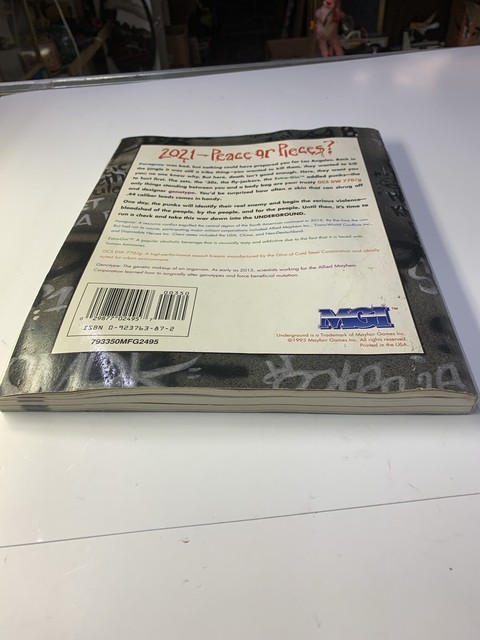 Ray Winninger's Underground RPG Mayfair 1993 for sale online | eBay