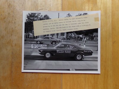 Vintage Drag Racing-WILLIAM PARRIS-Demon vs "DIXIE DUSTER"-WARNER ...