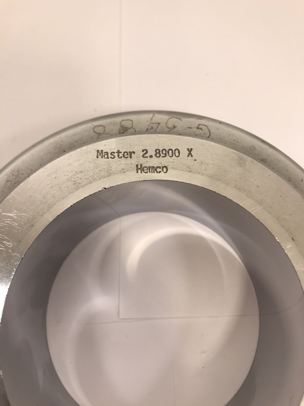 Hemco Master Ring Gage 2.8900 X | eBay